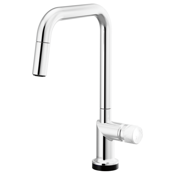 Odin® | SmartTouch® Pull-Down Kitchen Faucet with Square Spout - Less ...