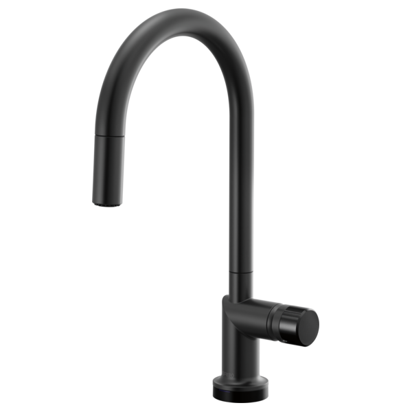 Odin® | SmartTouch® Pull-Down Kitchen Faucet with Arc Spout - Less Handle
