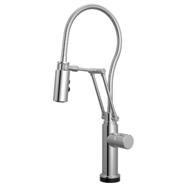 Odin® | SmartTouch® Articulating Kitchen Faucet with Finished Hose ...