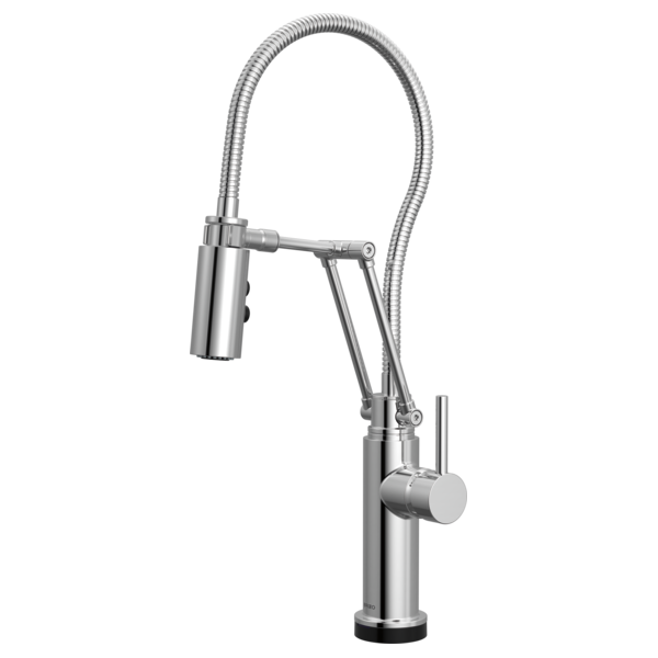 Odin® | SmartTouch® Articulating Kitchen Faucet with Finished Hose ...