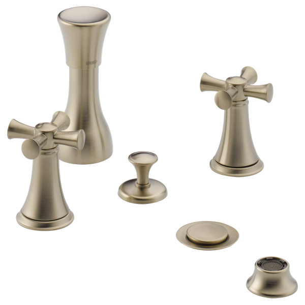 Baliza® | 4-Hole Mount Bidet Faucet with Vacuum Breaker - Less Handles