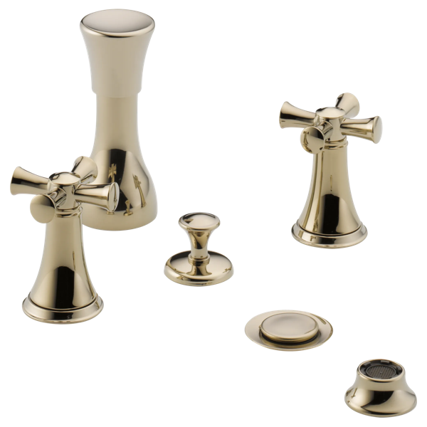 Baliza® | 4-Hole Mount Bidet Faucet with Vacuum Breaker - Less Handles