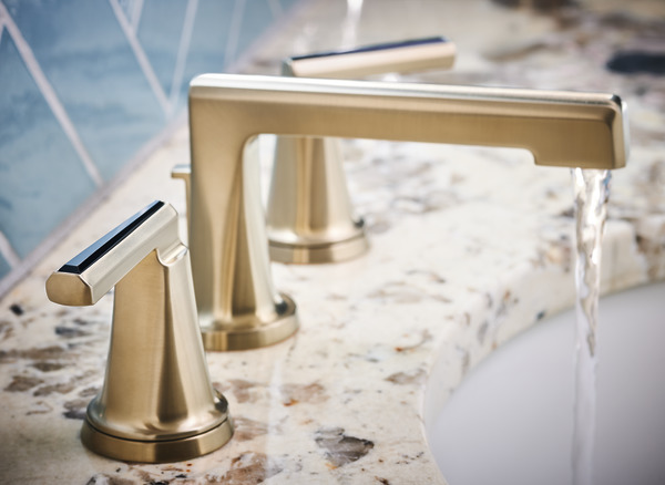 Levoir® | Widespread Lavatory Faucet with Low Spout - Less Handles 1.5 GPM