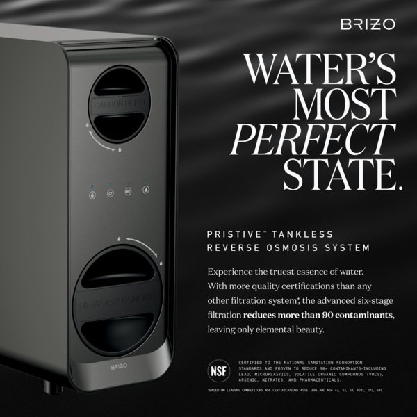 Pristive™ | Tankless Under Sink 6-Stage Reverse Osmosis System