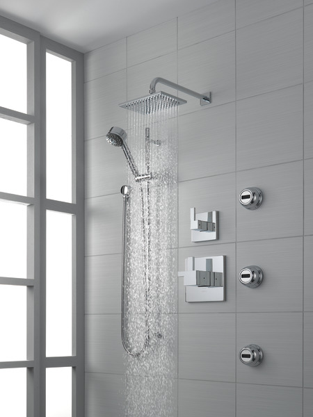 MULTIFUNCTION SLIDE BAR HANDSHOWER : 85521-PC : Brizo : Bath : Brizo