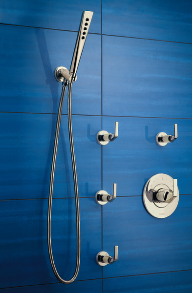Sotria® | WALL MOUNT HANDSHOWER WITH H2OKINETIC® TECHNOLOGY