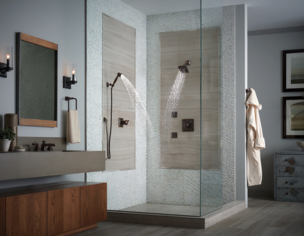 Essential™ Shower Series | Hydrachoice Max® Square Body Spray Trim