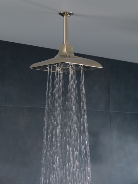 6" CEILING MOUNT SHOWER ARM AND FLANGE : RP70764PN : Brizo : Bath : Brizo