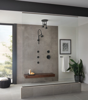 Essential™ Shower Series | Linear Round Single-Function H2Okinetic ...