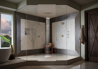 Essential™ Shower Series | 7" Classic Wall Mount Shower Arm And Flange