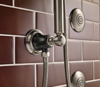 Rook® | SLIDE BAR HANDSHOWER WITH H2OKINETIC® TECHNOLOGY