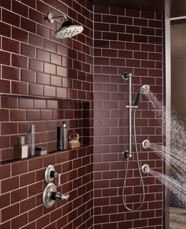 Rook® | SLIDE BAR HANDSHOWER WITH H2OKINETIC® TECHNOLOGY