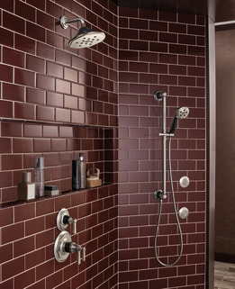 Rook® | SLIDE BAR HANDSHOWER WITH H2OKINETIC® TECHNOLOGY