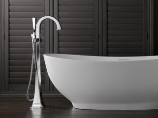 Virage® | Single-Handle Freestanding Tub Filler
