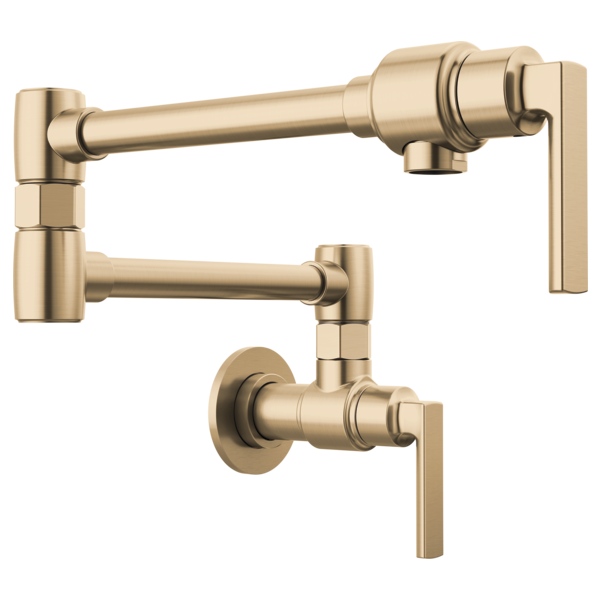 Kintsu® | Wall Mount Pot Filler with Lever Handle