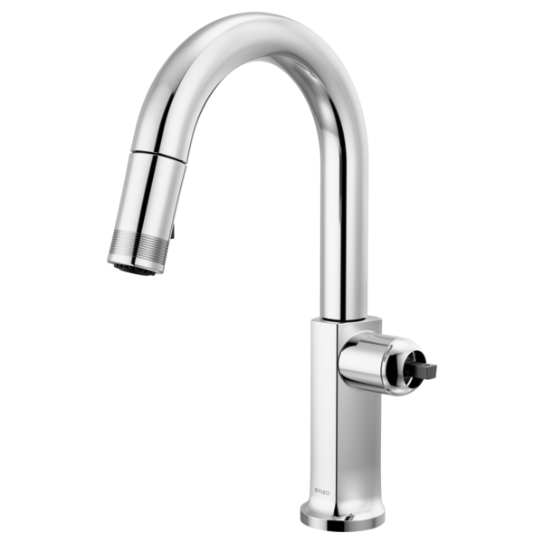 Kintsu® | Pull-Down Prep Faucet with Arc Spout - Less Handle
