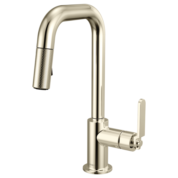 Litze® | Pull-Down Prep Faucet with Square Spout - Industrial Handle