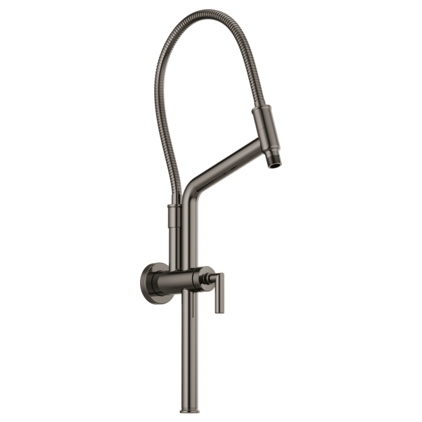 Brizo | 10 7/16" Linear Round Slide Bar Shower Arm And Flange