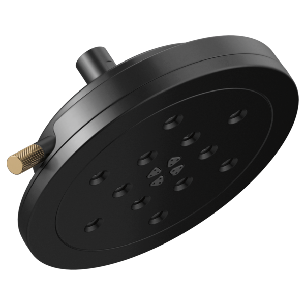Litze® | 8” H2Okinetic® Round Multi-Function Wall Mount Showerhead
