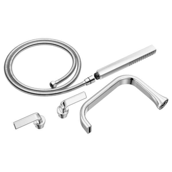 Allaria® | Two-Handle Tub Filler Trim Kit with Twist Lever Handles