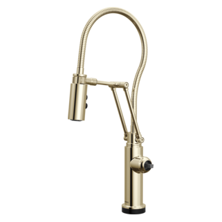 Odin® | SmartTouch® Articulating Kitchen Faucet with Finished Hose ...