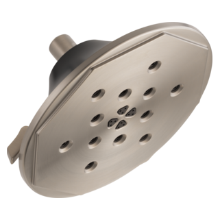 Rook® | 8” H2Okinetic® Round Multi-Function Wall Mount Showerhead