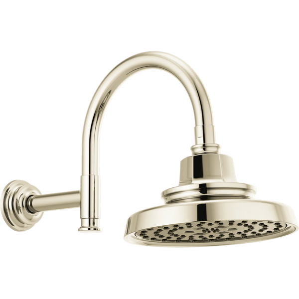 Invari® | 12 1/8" Arc Shower Arm And Flange